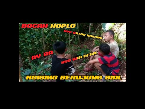 tidak tau diri berak di sungai #bocah koplo