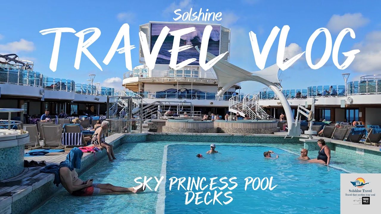 Sky Princess Pool Decks Walkthrough - YouTube