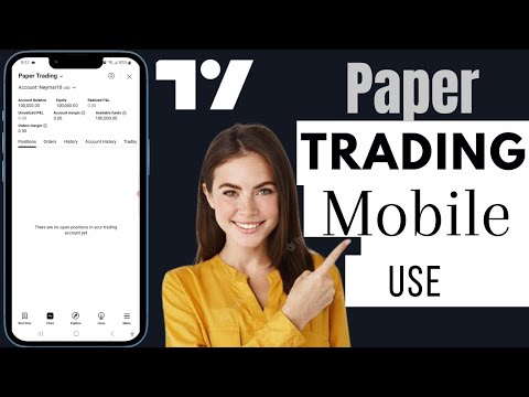 How To Use Paper Trading In TradingView Mobile App | Use Paper Trading ...