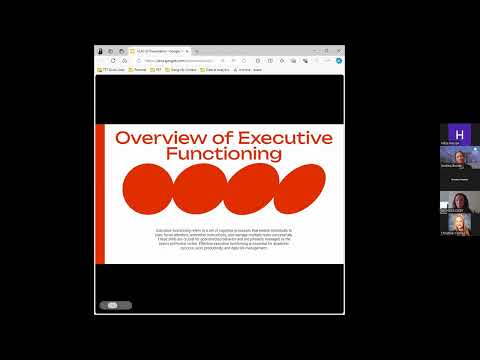 VLAC PD - Executive Functioning with ASP - YouTube