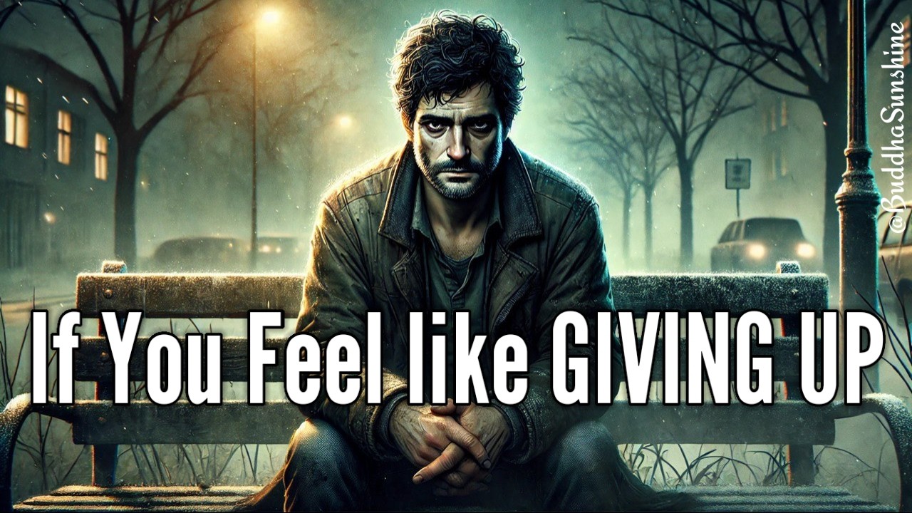 If You FEEL like GIVING UP Watch THIS. - YouTube