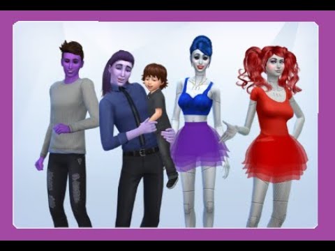 The Sims 4-Ep.4 The Afton Family - YouTube