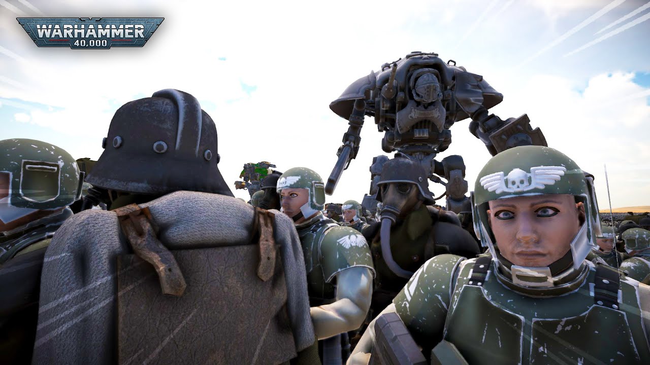 TAU EMPIRE v's IMPERIAL GUARD | UEBS 2 Warhammer 40K - YouTube