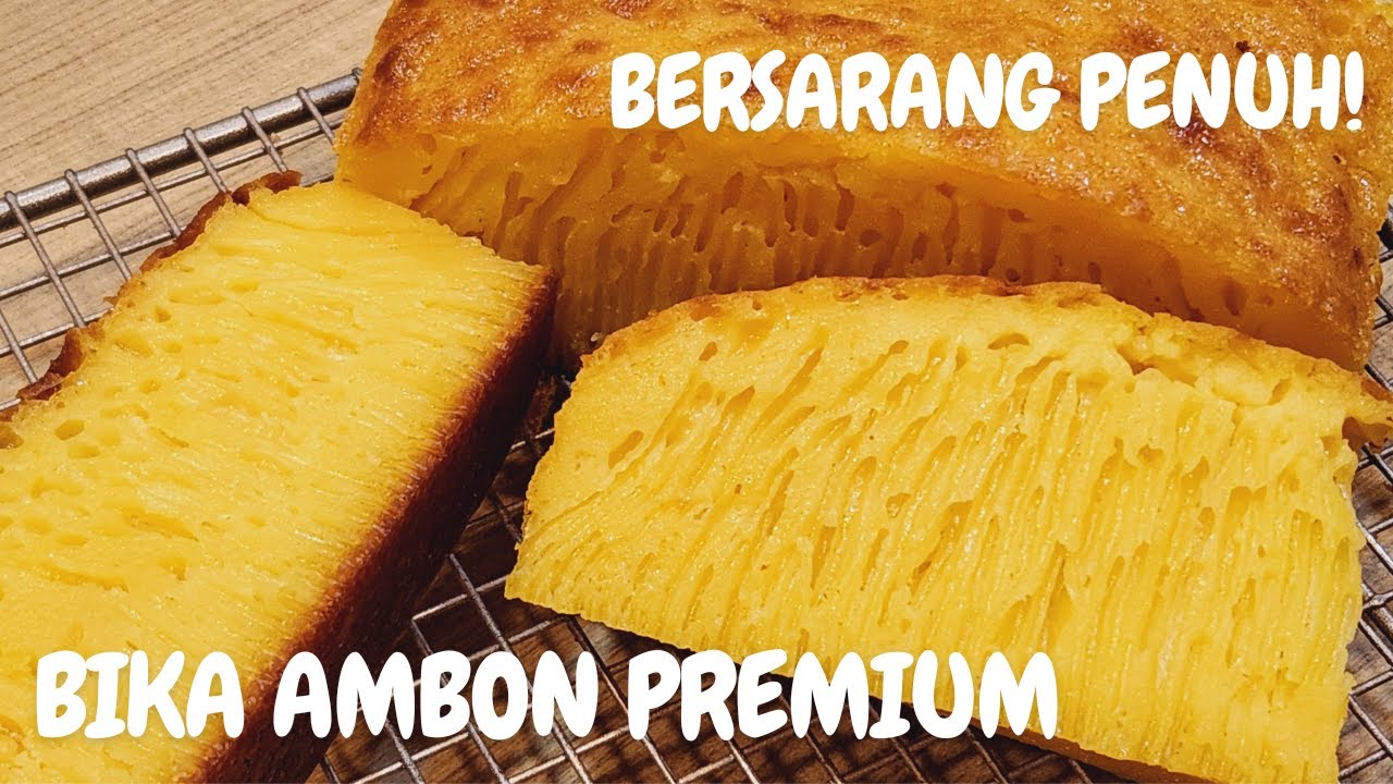 Authentic Bika Ambon Recipe: The Best Indonesian Honeycomb Cake ...