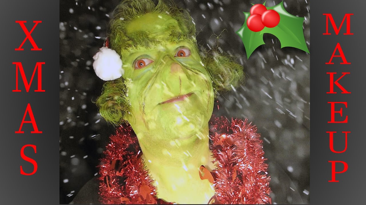 GRINCH MAKEUP - YouTube