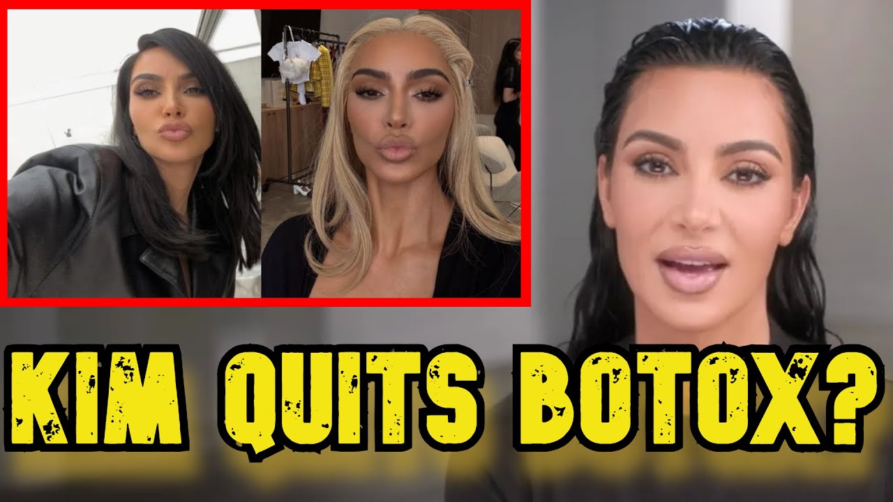Kim Kardashian Quits Botox for Acting! 😲 - YouTube