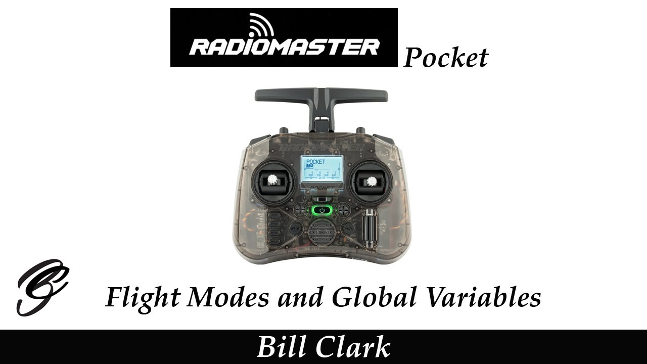 RadioMaster Pocket Flight Modes (FM) and Global Variables (GV) - YouTube