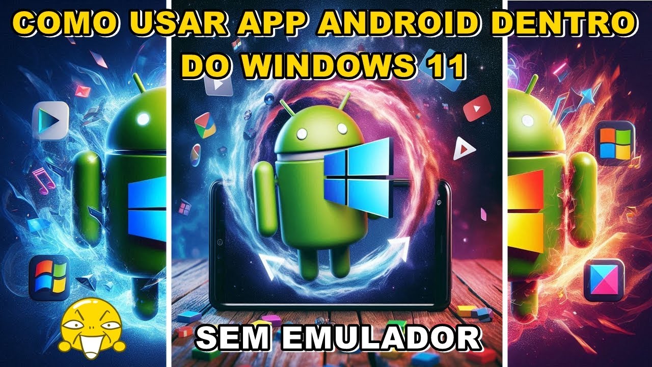 APP android No WINDOWS sem emulador #windows - YouTube