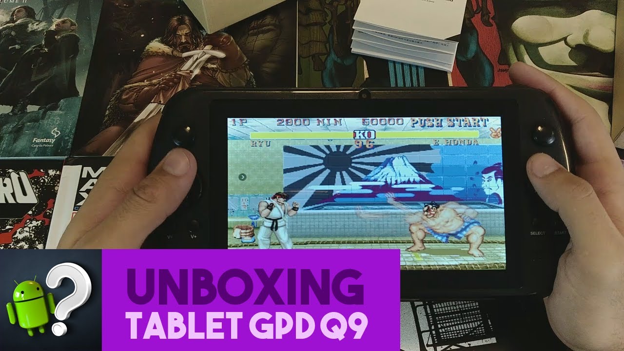 Tablet Gamer GPD Q9 - Unboxing e Primeiras Impressões! - YouTube