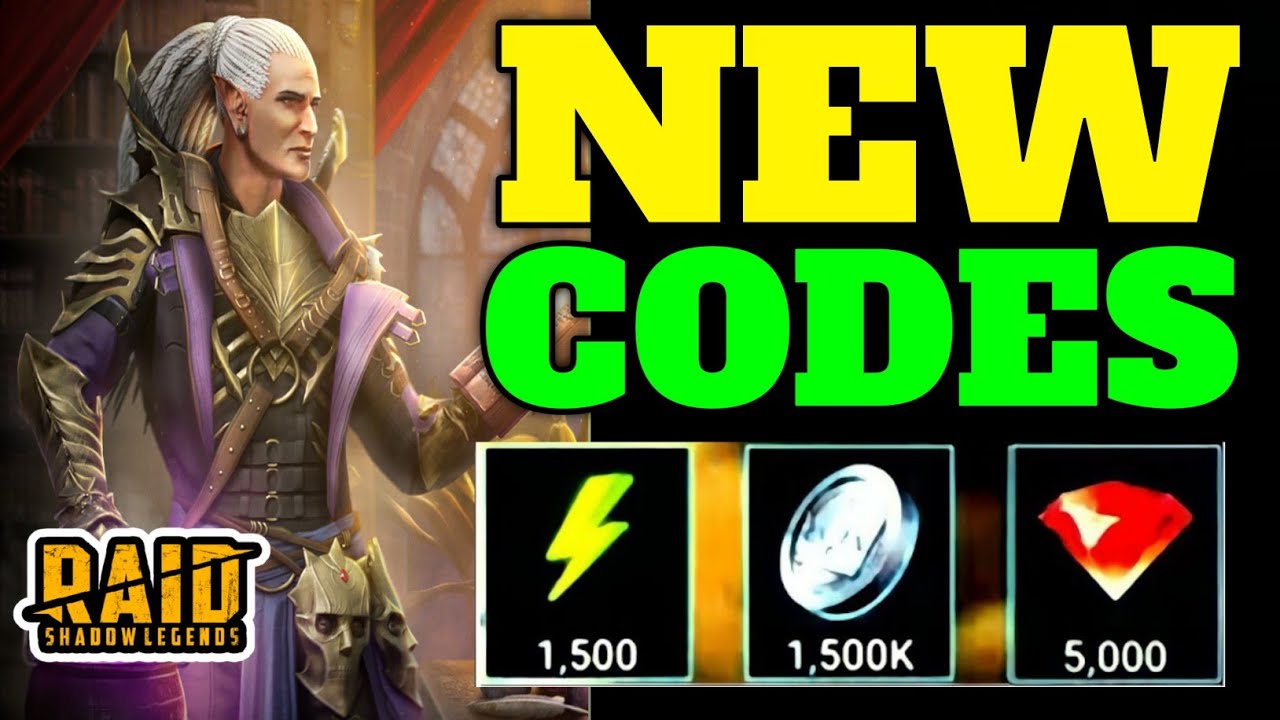 WOW 😲 RAID SHADOW CODES 2023 | RAID SHADOW LEGENDS PROMO CODES 2023 ...