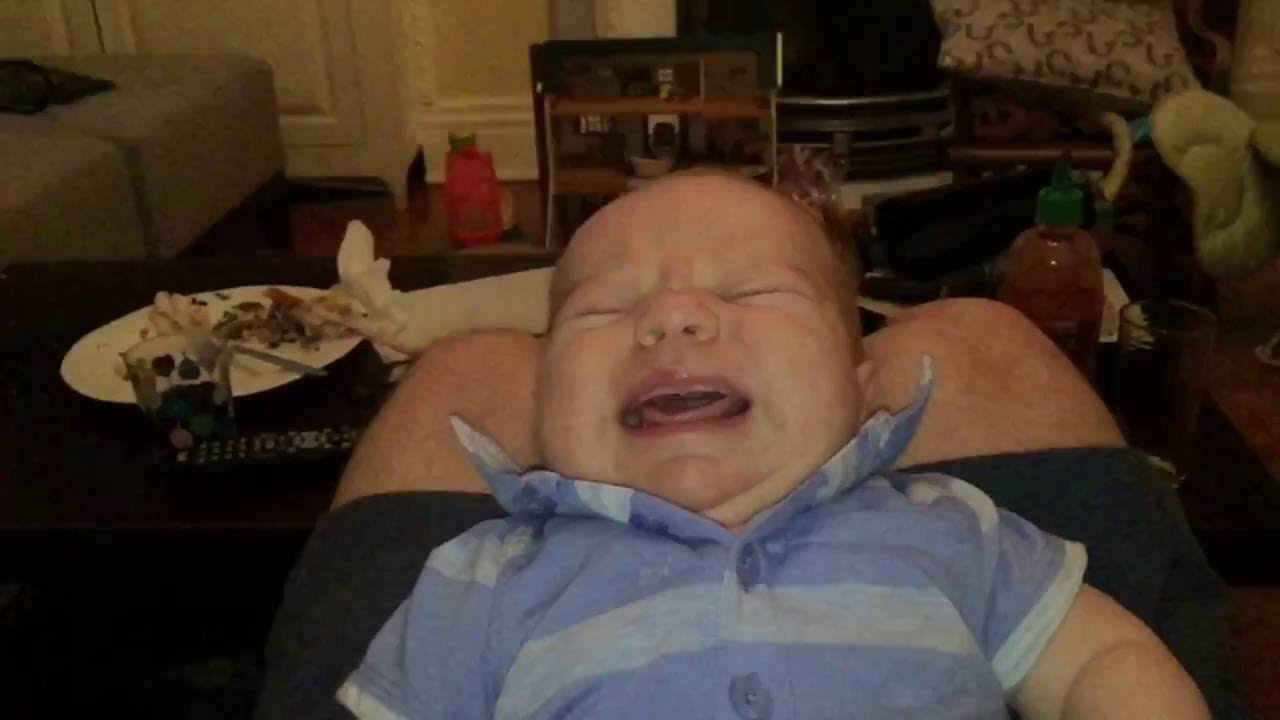 BABY CRYING IN SLOW MOTION IS HORRIFYING!!! - YouTube