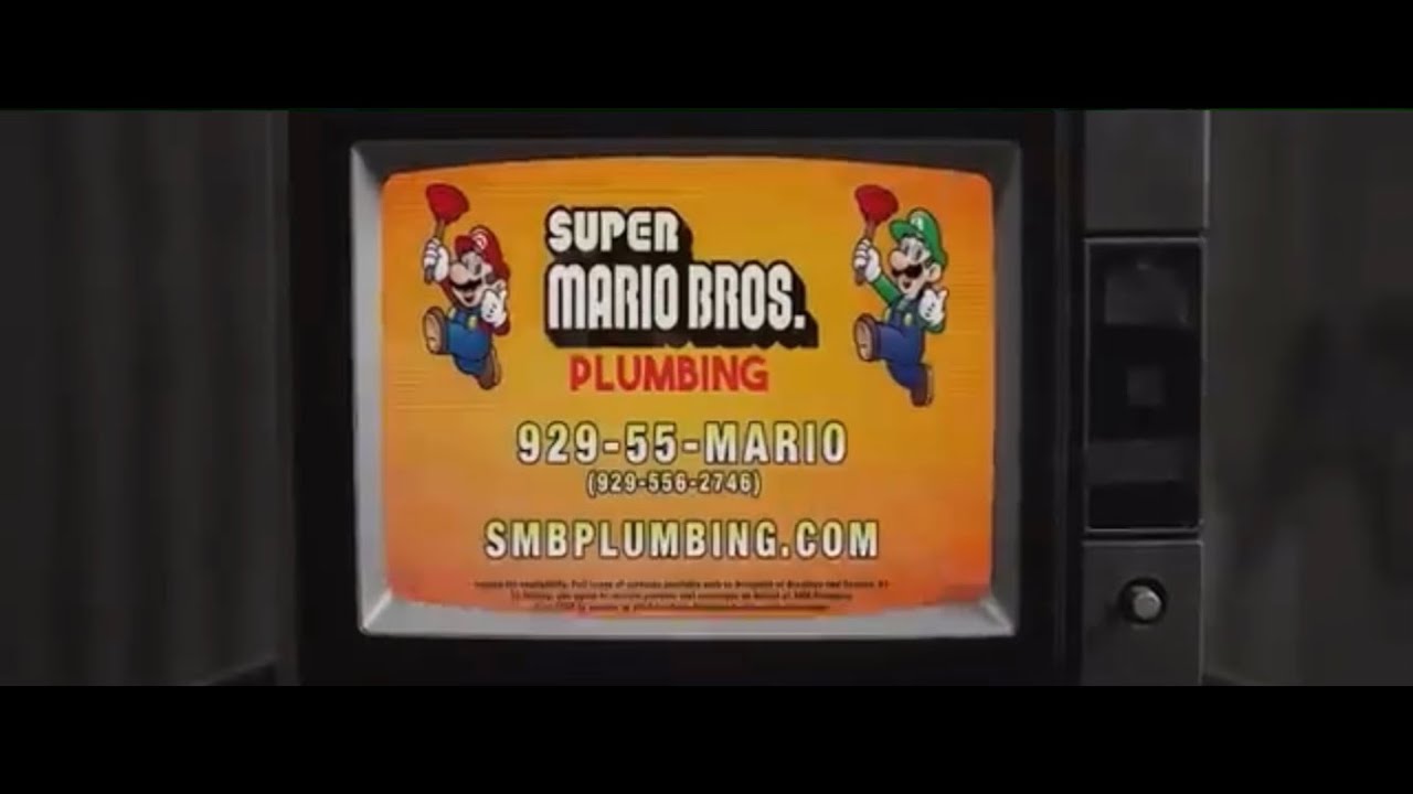 The Super Mario Bros Movie: Super Mario Bros. Plumbing commercial - YouTube