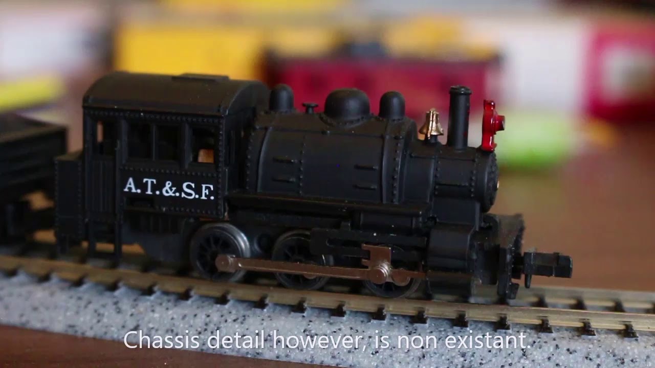 Life-Like ALCO 0-6-0 Saddle Tank Steam Engine - YouTube