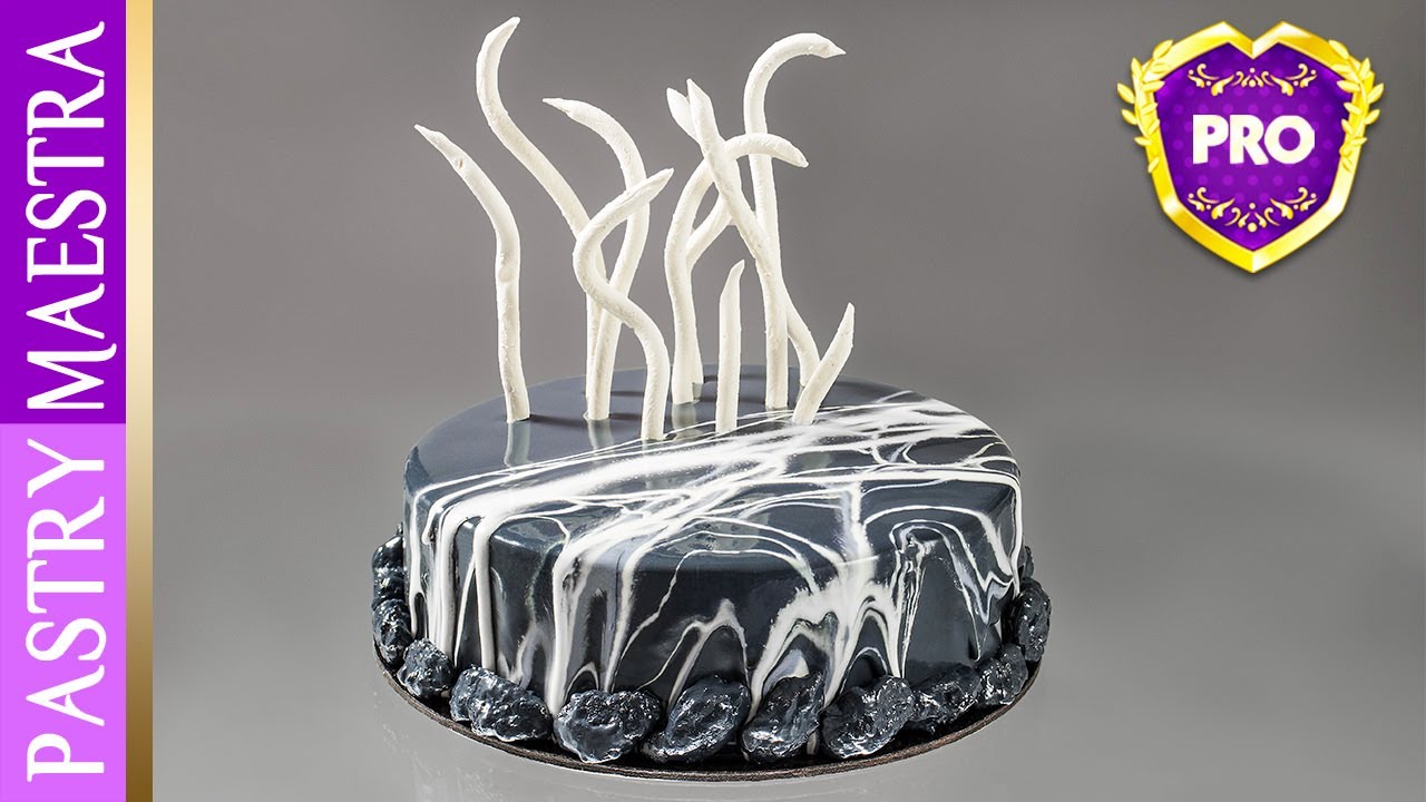 Poppy Walnut Apple Cheesecake | PRO tutorial | Pastry Maestra - YouTube