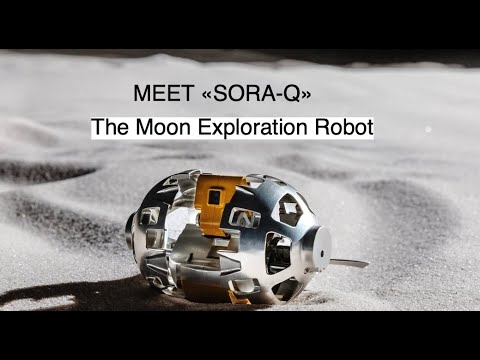 Sora-Q Moon Exploration Robot, Fits in the Palm of Your Hand [space ...