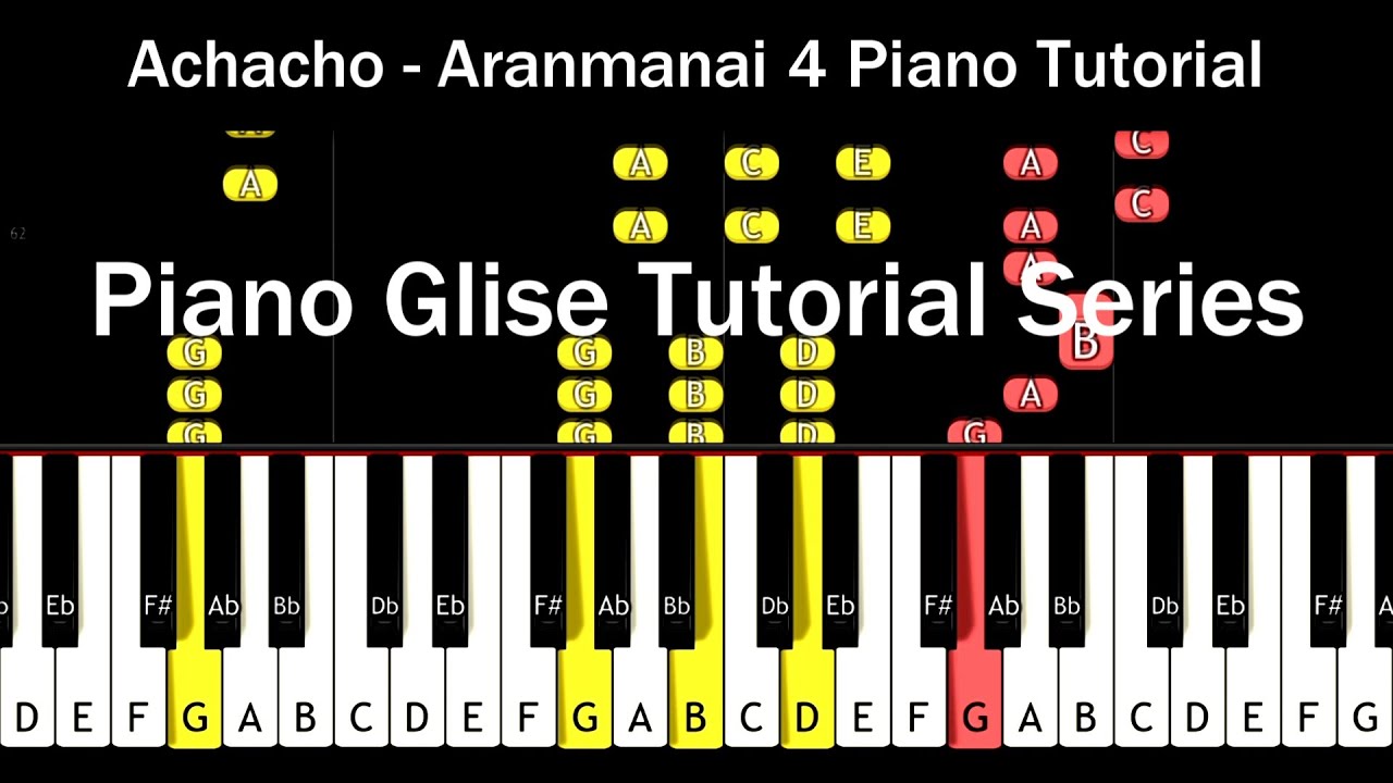 Achacho Piano Cover | Aranmanai 4 | Hiphop Tamizha | Sundar C | Piano ...