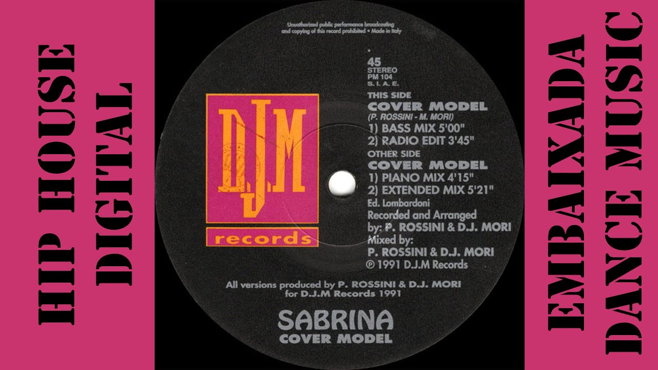 Sabrina - Cover Model (Piano Mix) (1991) - YouTube
