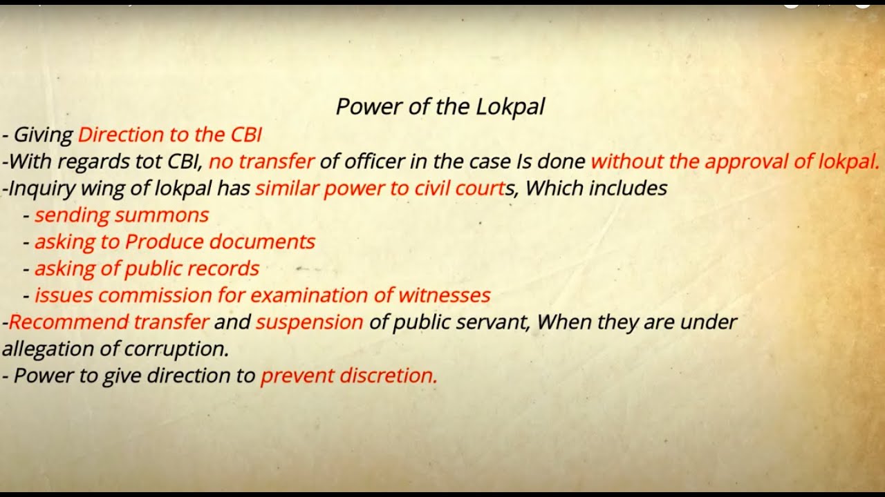 Lokpal v/s Lokayukta Explained Under 10 mins | Administrative Law | UCG ...