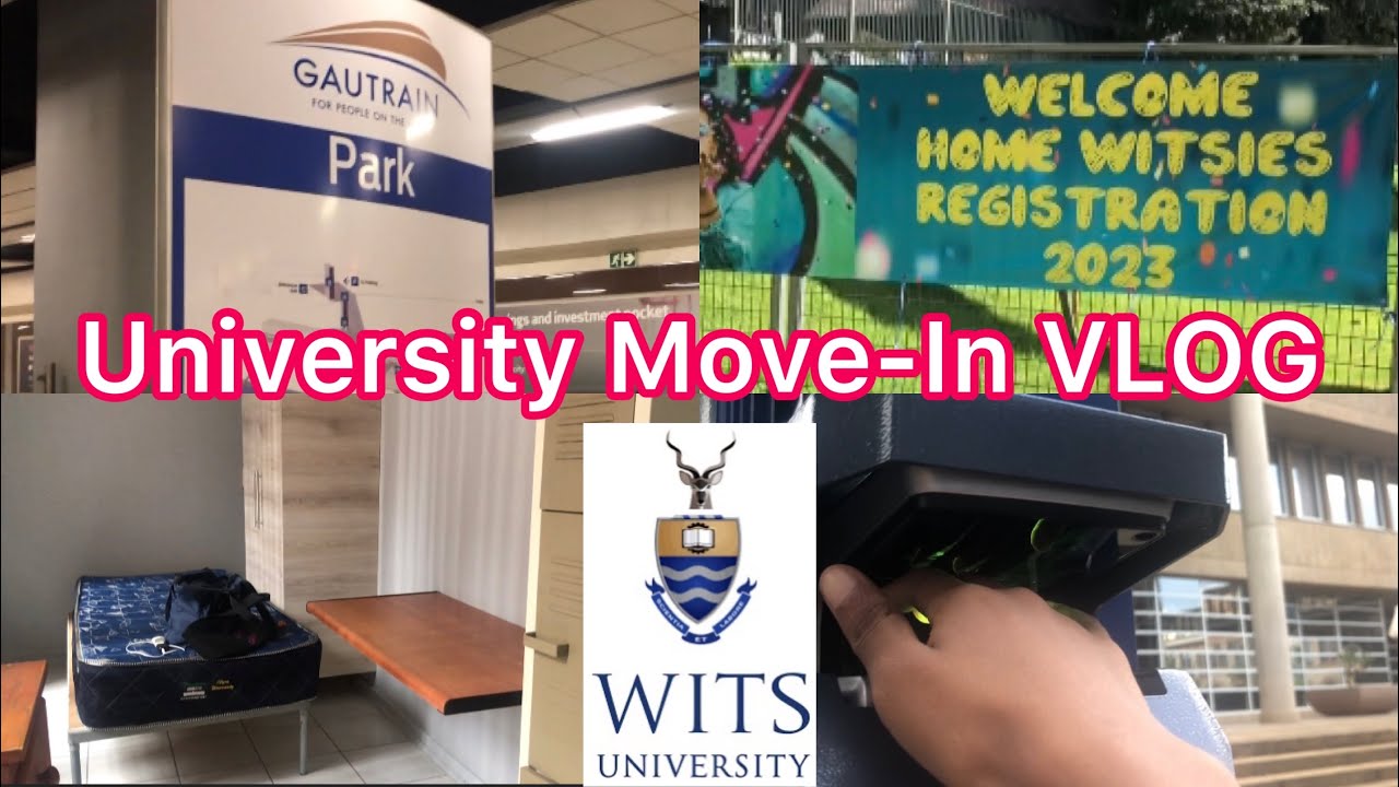 WITS UNIVERSITY MOVE-IN 2023 + Room Key Collection | Res Move-In Vlog ...
