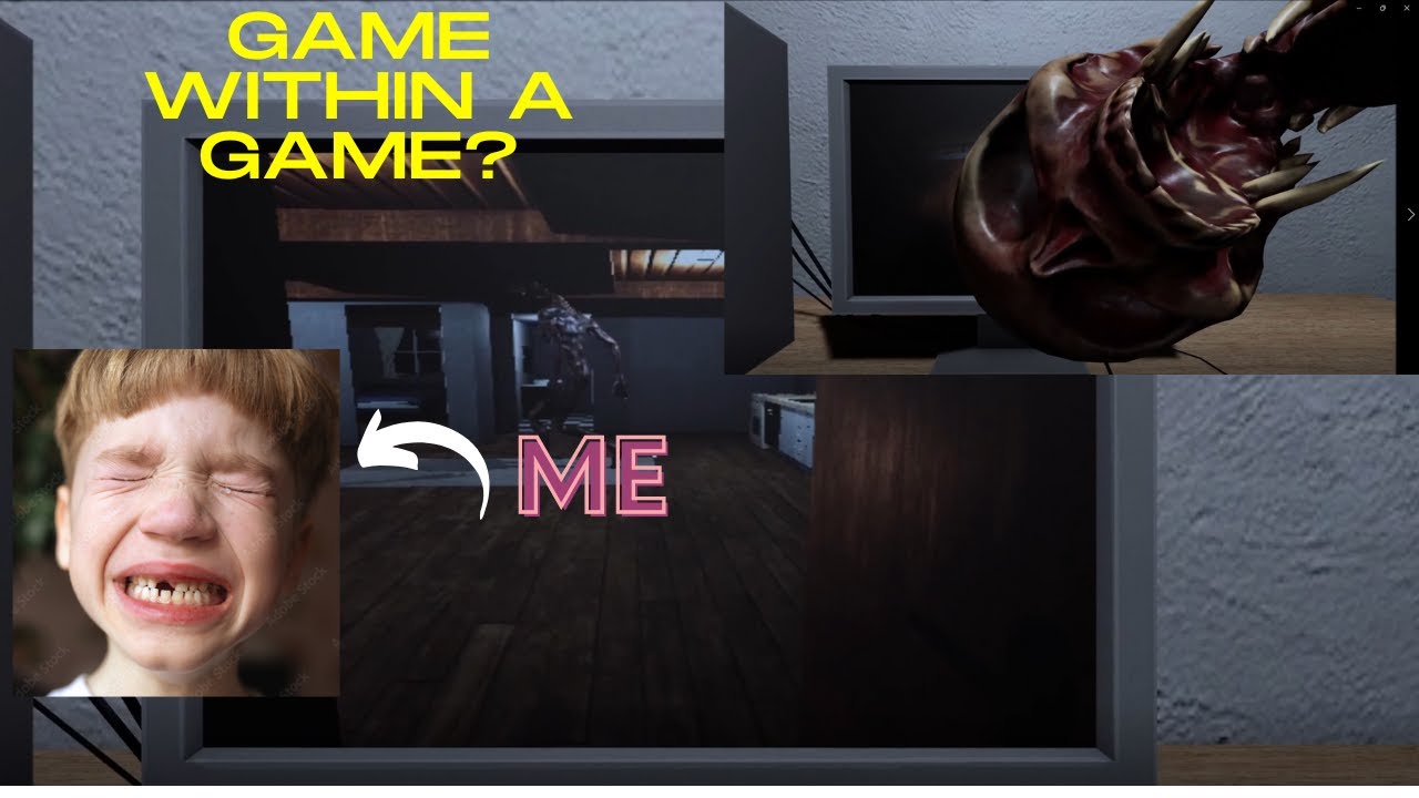 A horror game within a horror game? FREAKIEST GAME IVE EVER PLAYED ...