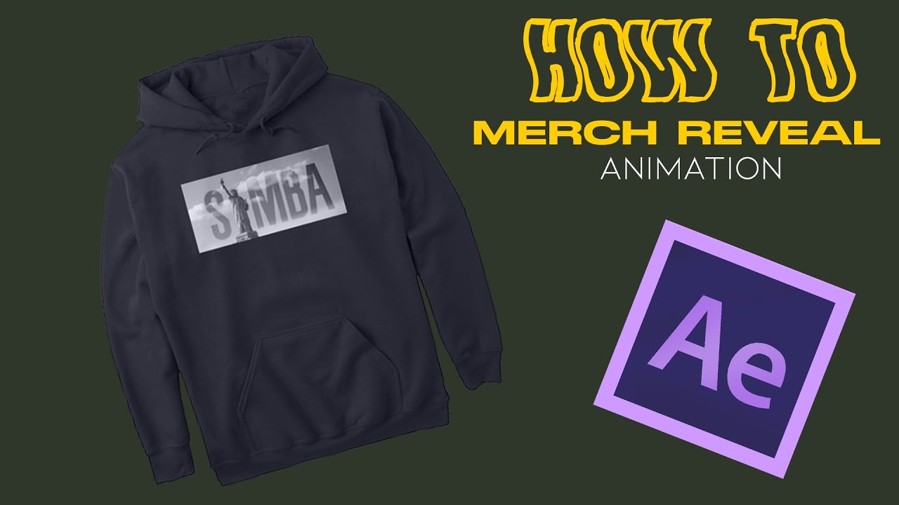 HOW TO | Animated Merch Reveal - YouTube