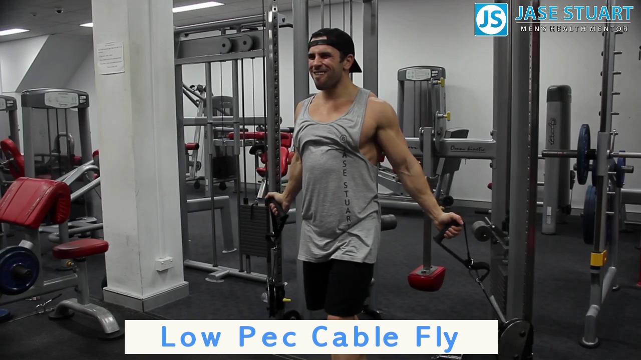 Low Pec Cable Fly - YouTube
