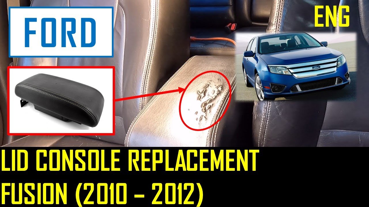 Center Console Lid Replacement - Ford Fusion (2010 - 2012) - YouTube
