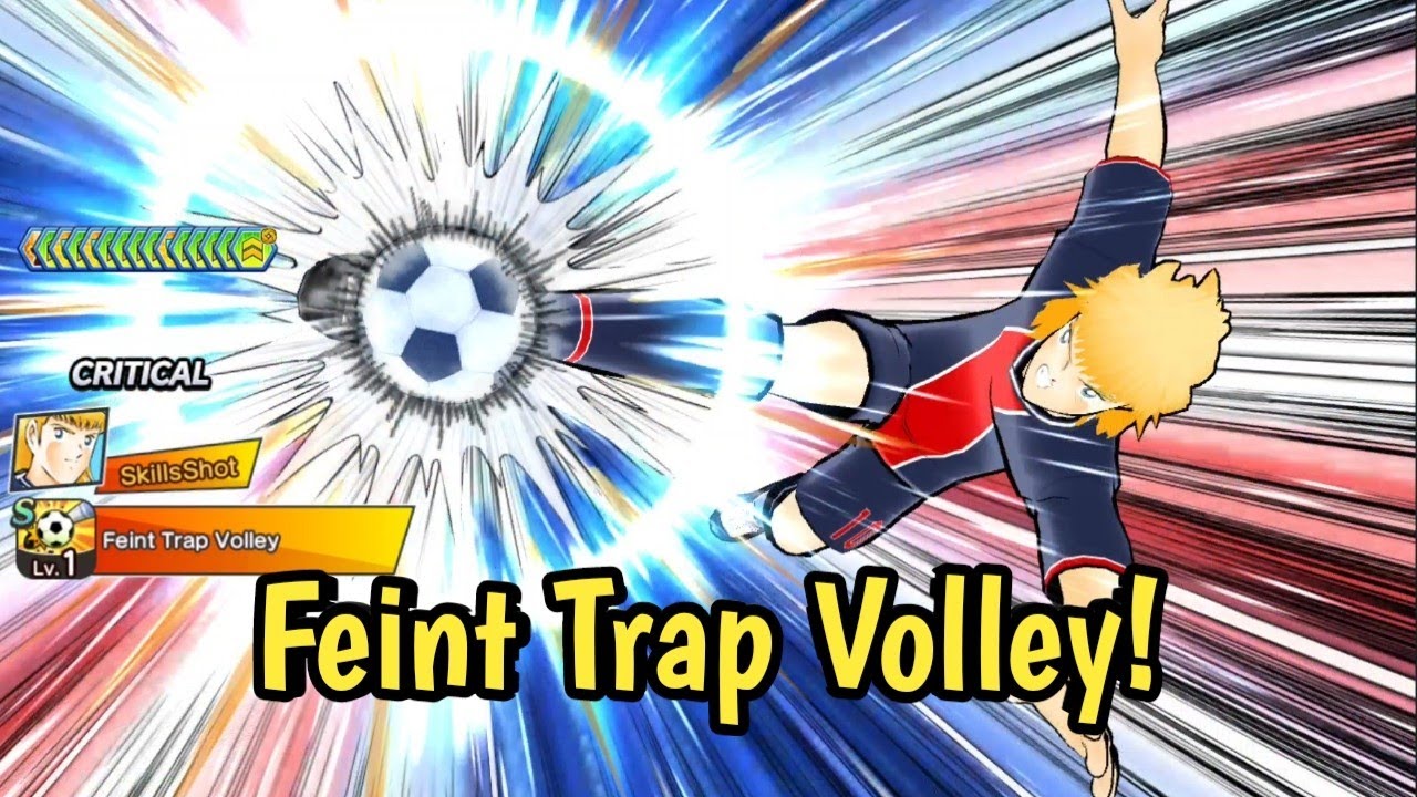 New Skill Elle Sid Pierre : Feint Trap Volley! Captain Tsubasa Dream ...