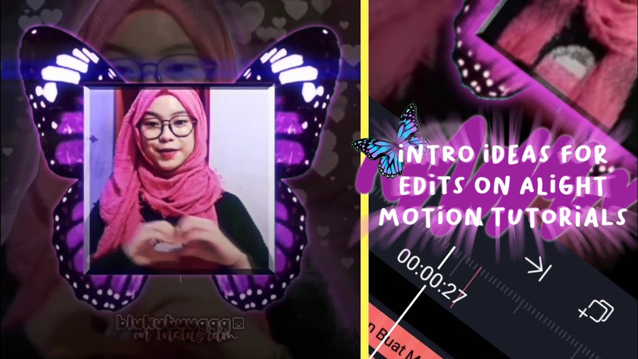 tutorial intro ideas for edits | on Alight motion - YouTube