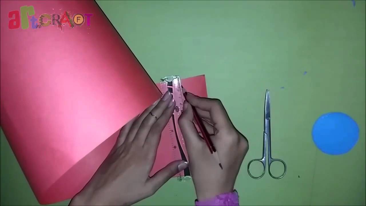 How to make craft paper train engine tutorial - YouTube