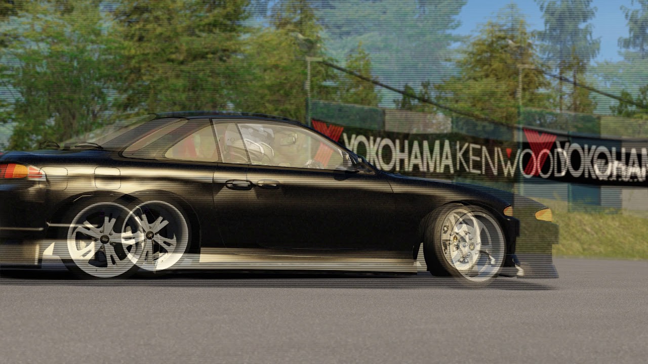 Assetto Corsa backwards reverse entry - YouTube