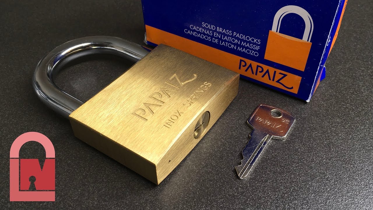 Papaiz 200/70 Padlock Picked - YouTube