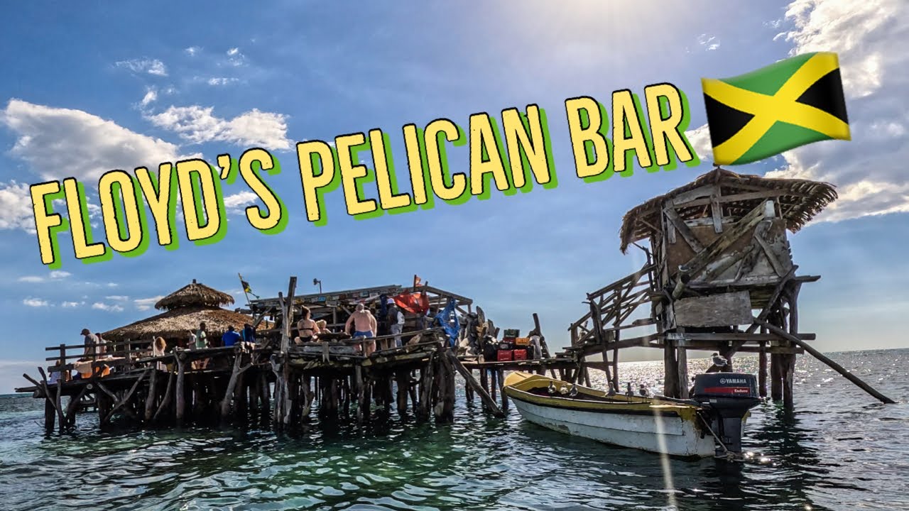 The Ultimate Chill Vibe: Floyd’s Pelican Bar in Jamaica 🇯🇲 - YouTube