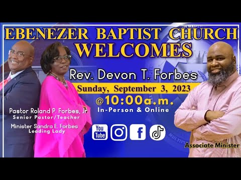 The Sunday Celebration of Worship with associate minister, Rev. Devon T ...