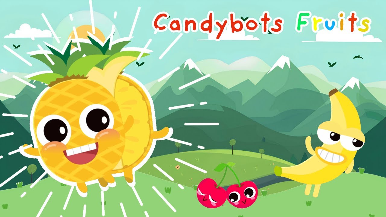 Candybots Fruits Cartoon: Fun and Learning for Kids | Boopanpankids ...