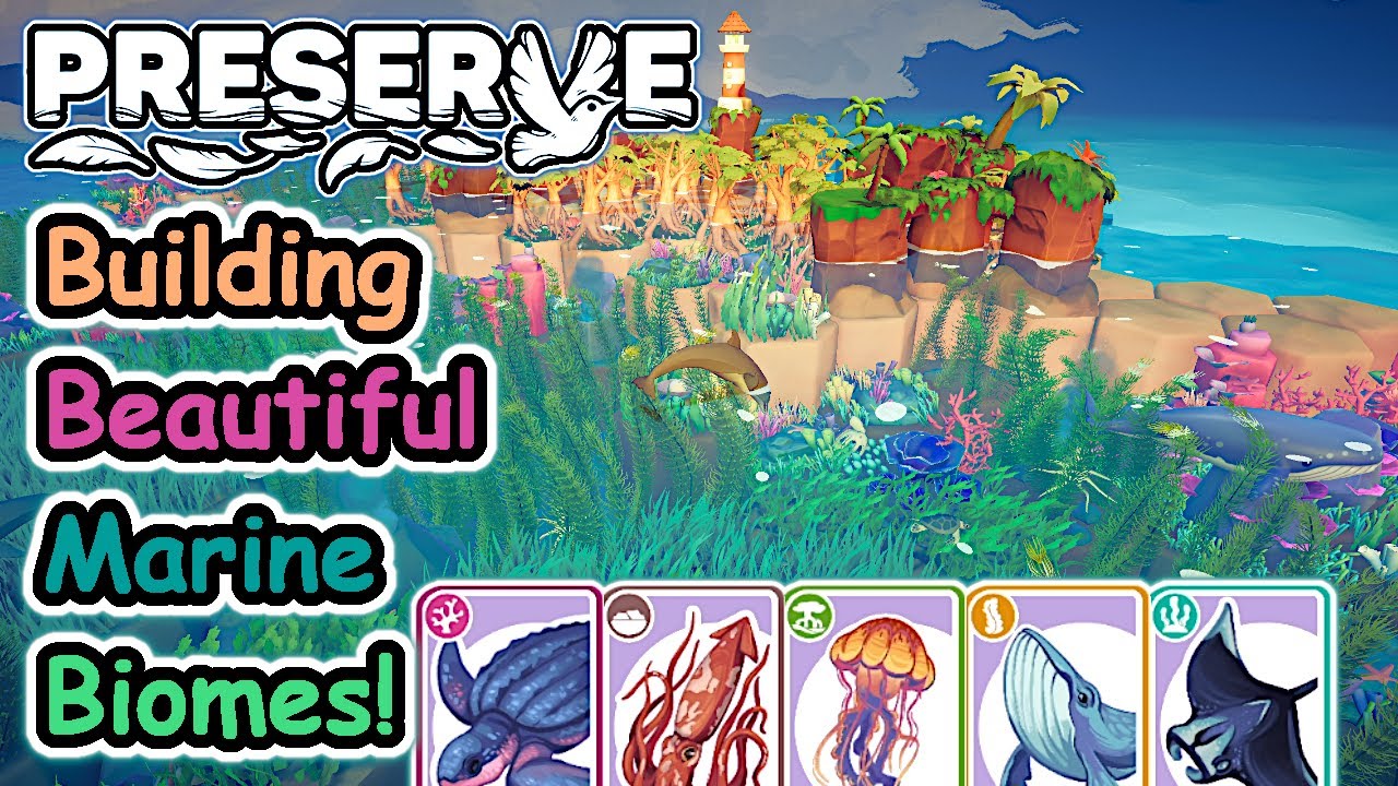 Let's Build Beautiful LARGE MARINE Biomes! A Truly GRAND Undertaking ...