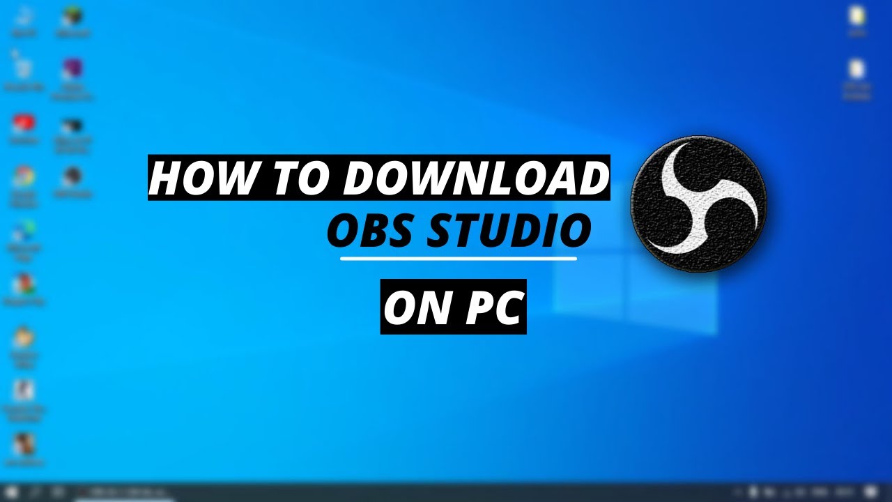 how to download OBS studio full setup || video recording software for ...