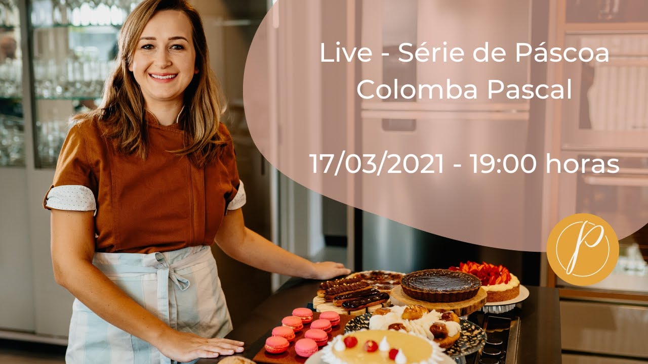 COLOMBA PASCAL FOFINHA E RÁPIDA DE FAZER COM COBERTURA CROCANTE - YouTube