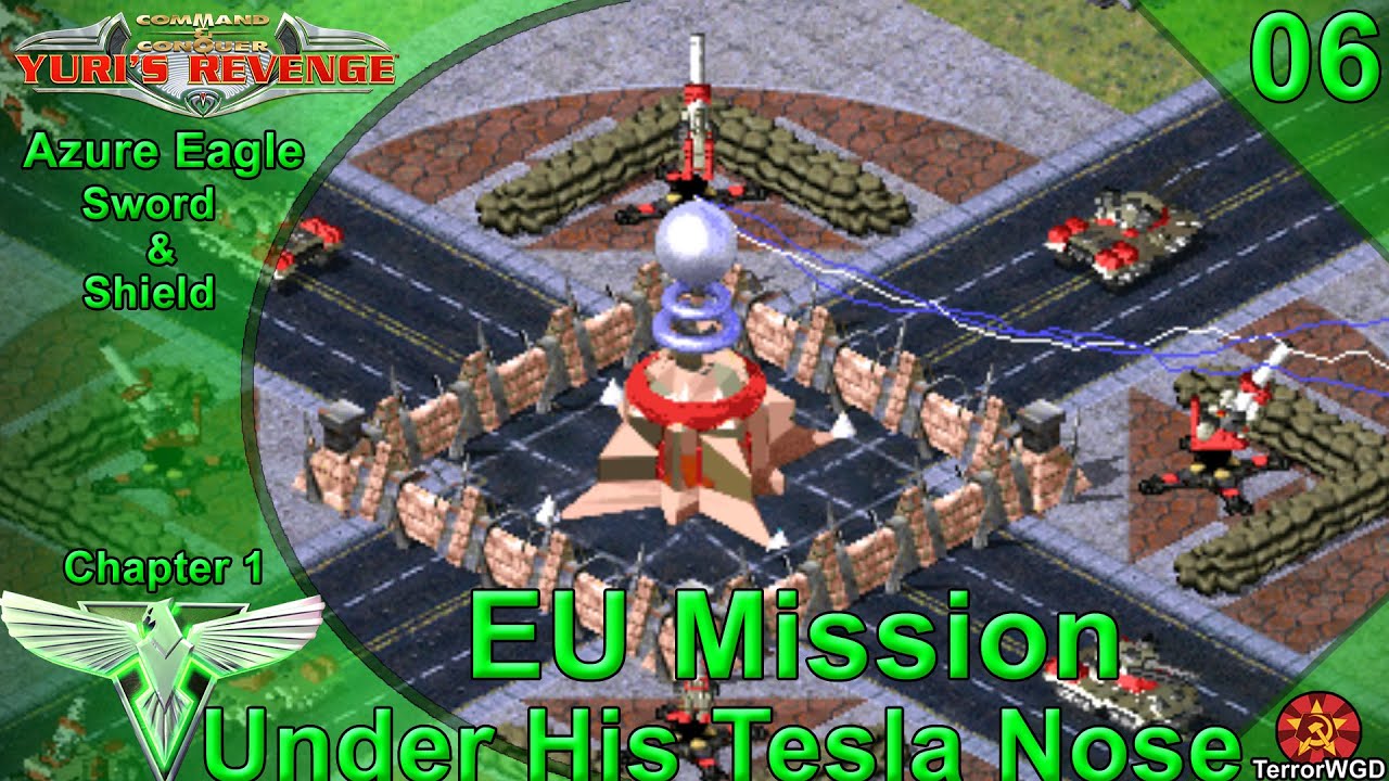 Yuri's Revenge│Azure Eagle: Sword & Shield│Chapter 1│EU Mission 6│Under ...