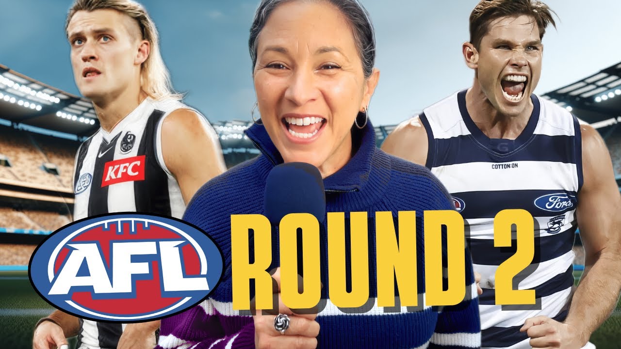 AFL Round 2's Juiciest Moments! - YouTube