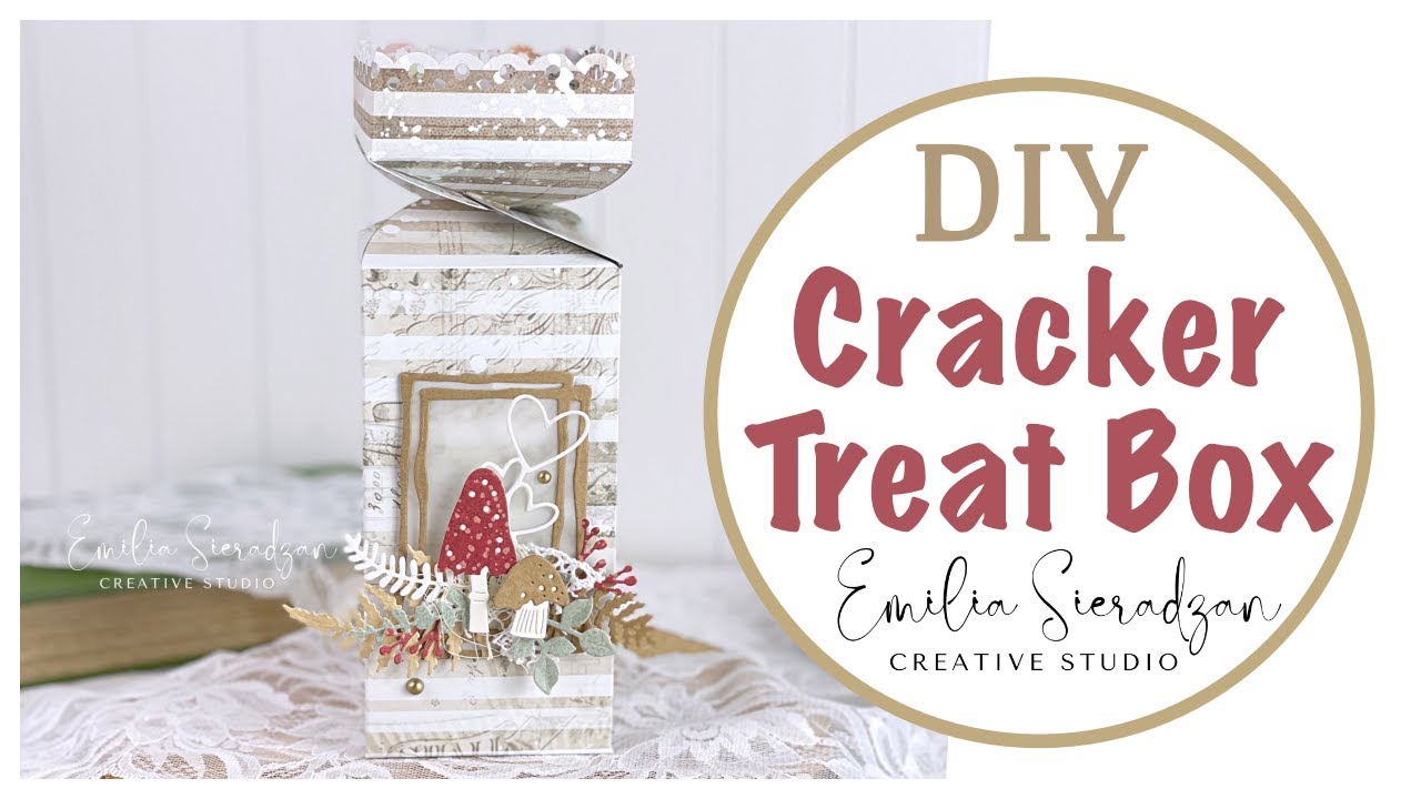 DIY Gift Box with Twisted Closure / Cracker Box - YouTube