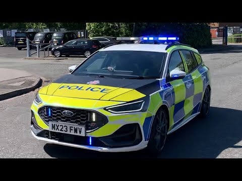 Marked 23 Plate Ford Focus ST Traffic Car Responding Greater Manchester ...