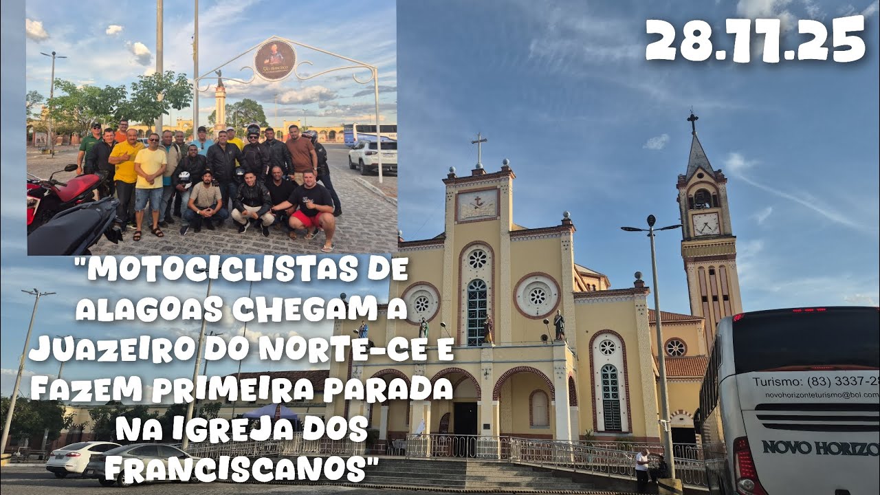 “Motociclistas de Alagoas chegam a Juazeiro fazem primeira parada na ...