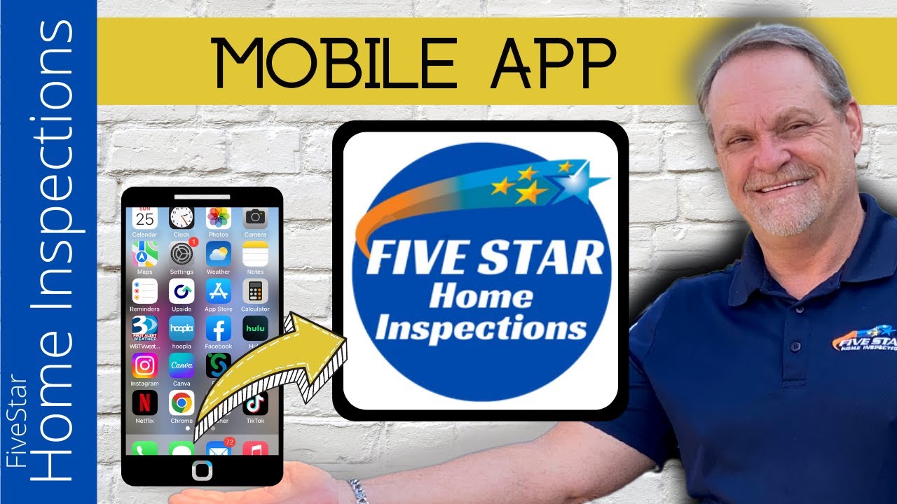 Charlotte Home Inspector Mobile App | Five Star Home Inspections - YouTube