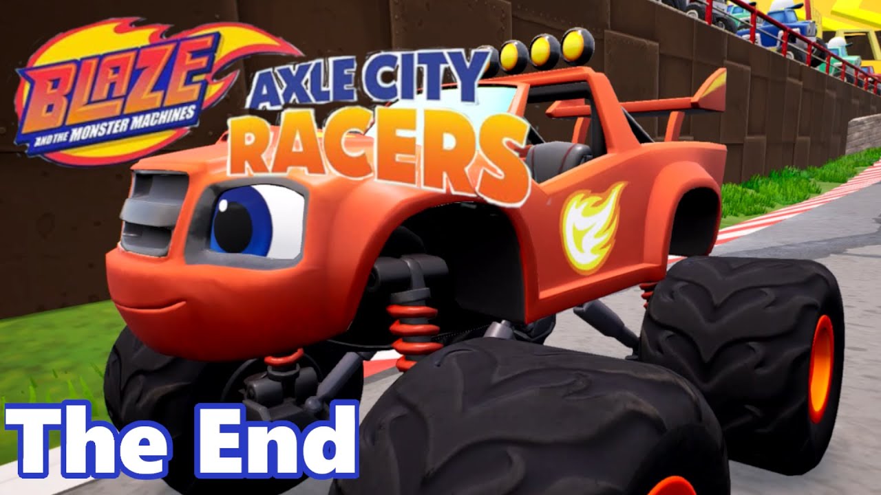 Blaze and the Monster Machines Axel City Racers gameplay walkthrough ...