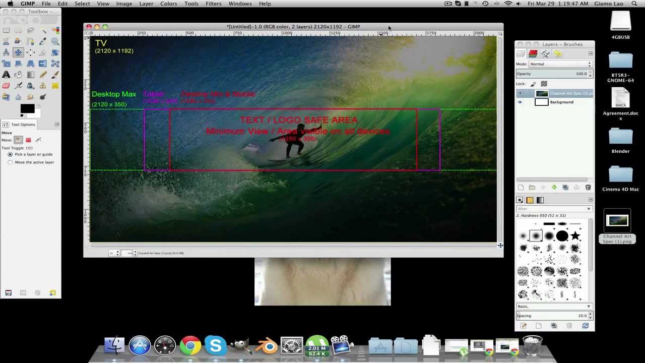 How to make YouTube Channel Art for all Devices! - YouTube