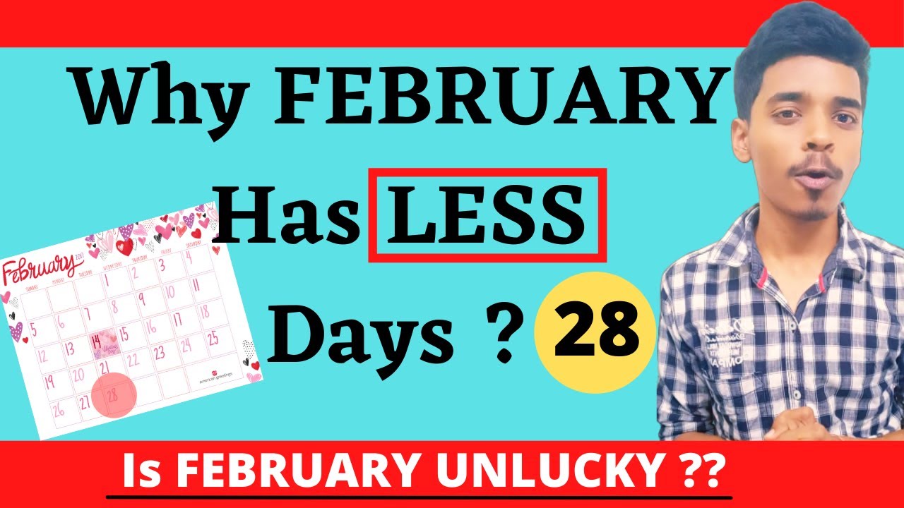 Why FEBRUARY Has 28 Days ? 😱 🔥 FEBRUARY में ही कम दिन क्यों ? 😱🔥 - YouTube