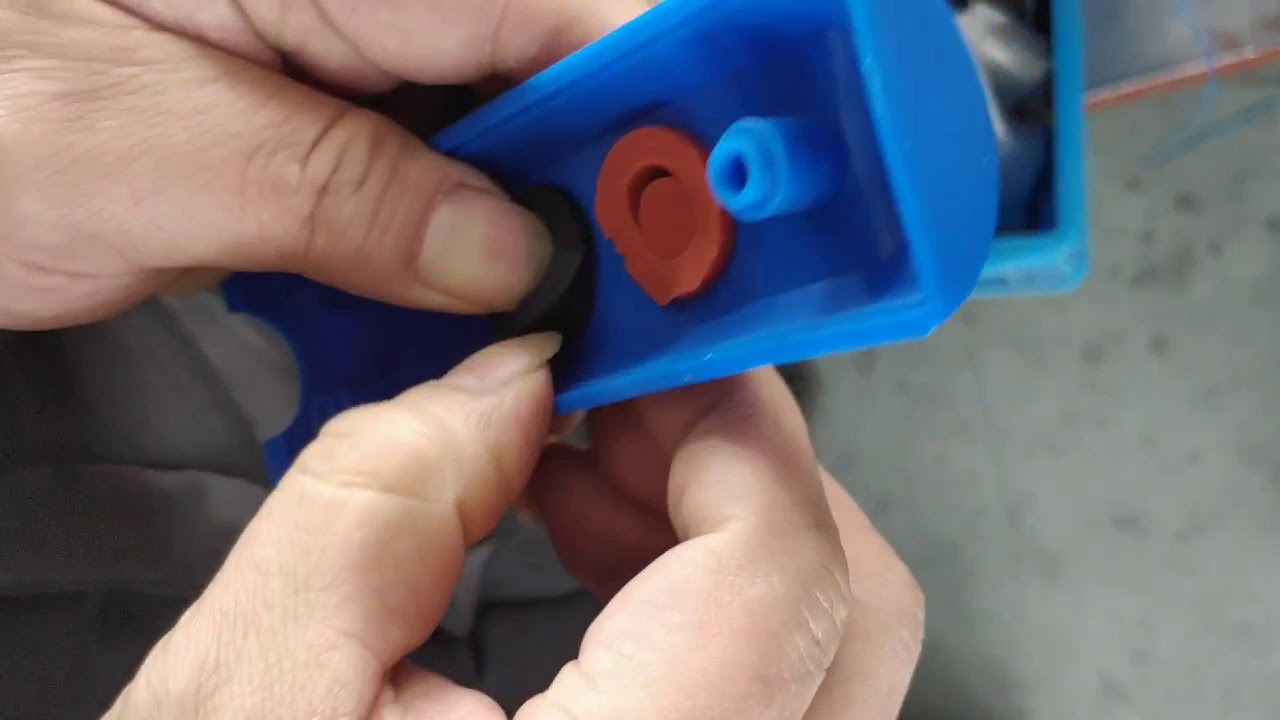 Replace rubber buttons on control panel - YouTube