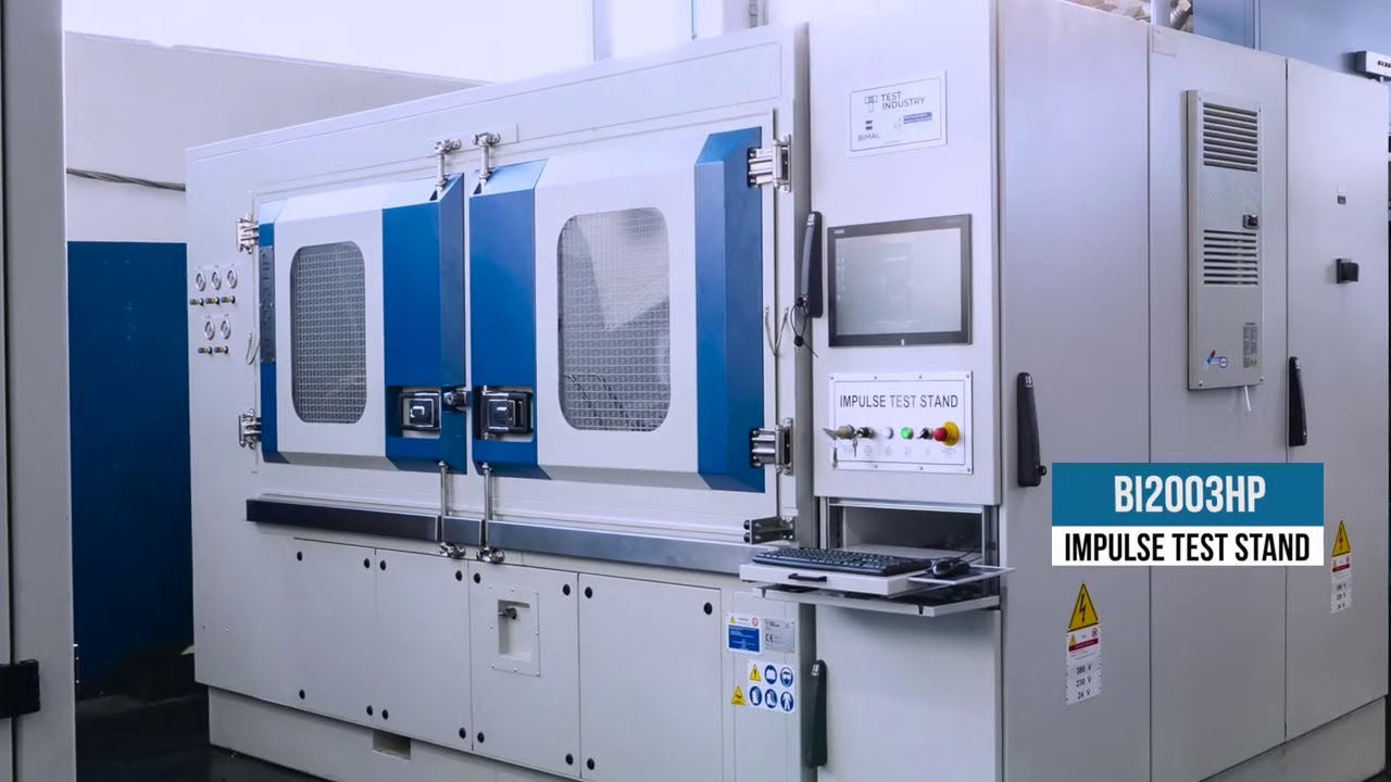 BI2003HP Impulse Test Stand up to 2000 bar - YouTube
