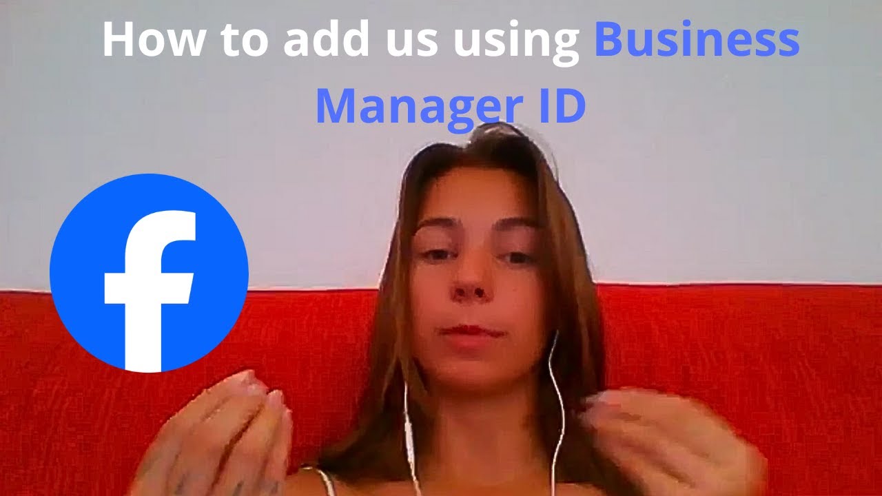 How to add us on Facebook using BM ID - YouTube